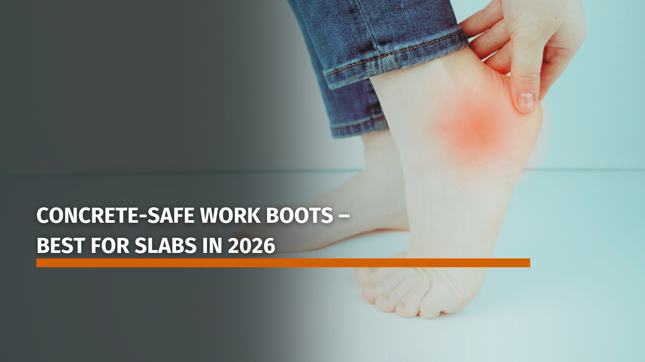Concrete-Safe Work Boots – Best for Slabs in 2026 | Work Boots Direct