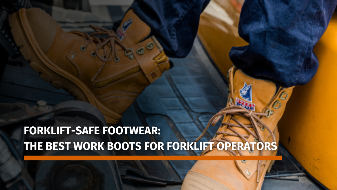 Best Work Boots for Forklift Operators in Australia | Work Boots Direct