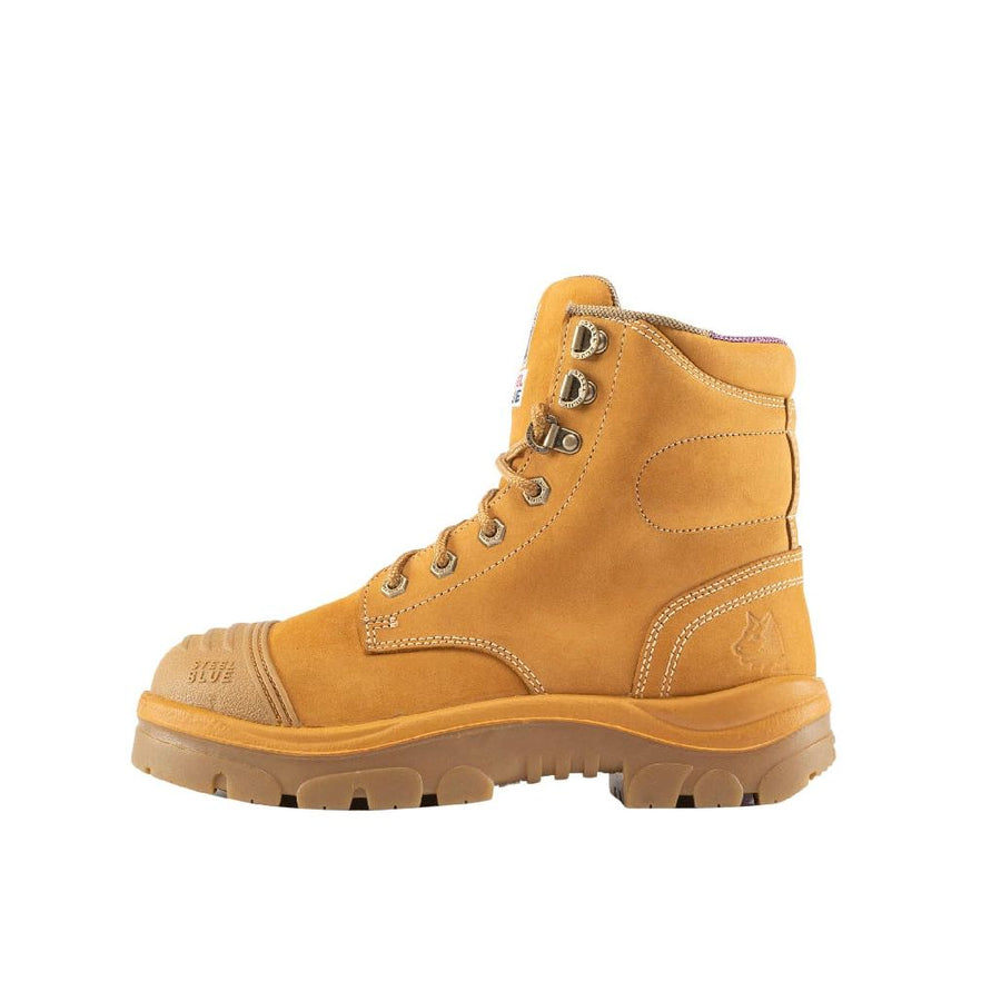 Steel Blue Argyle Zip Ladies - Scuff Cap Safety Boot | Work Boots Direct