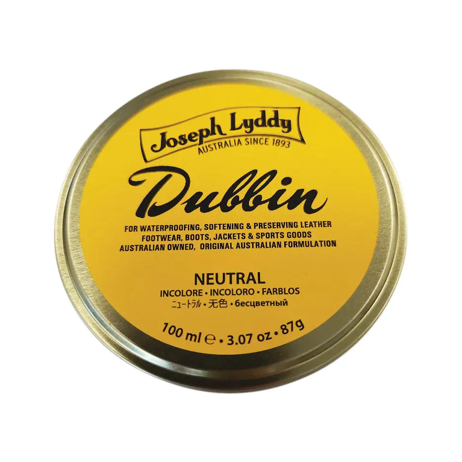 Joseph Lyddy Dubbin Neutral Waterproofer 125g | Work Boots Direct