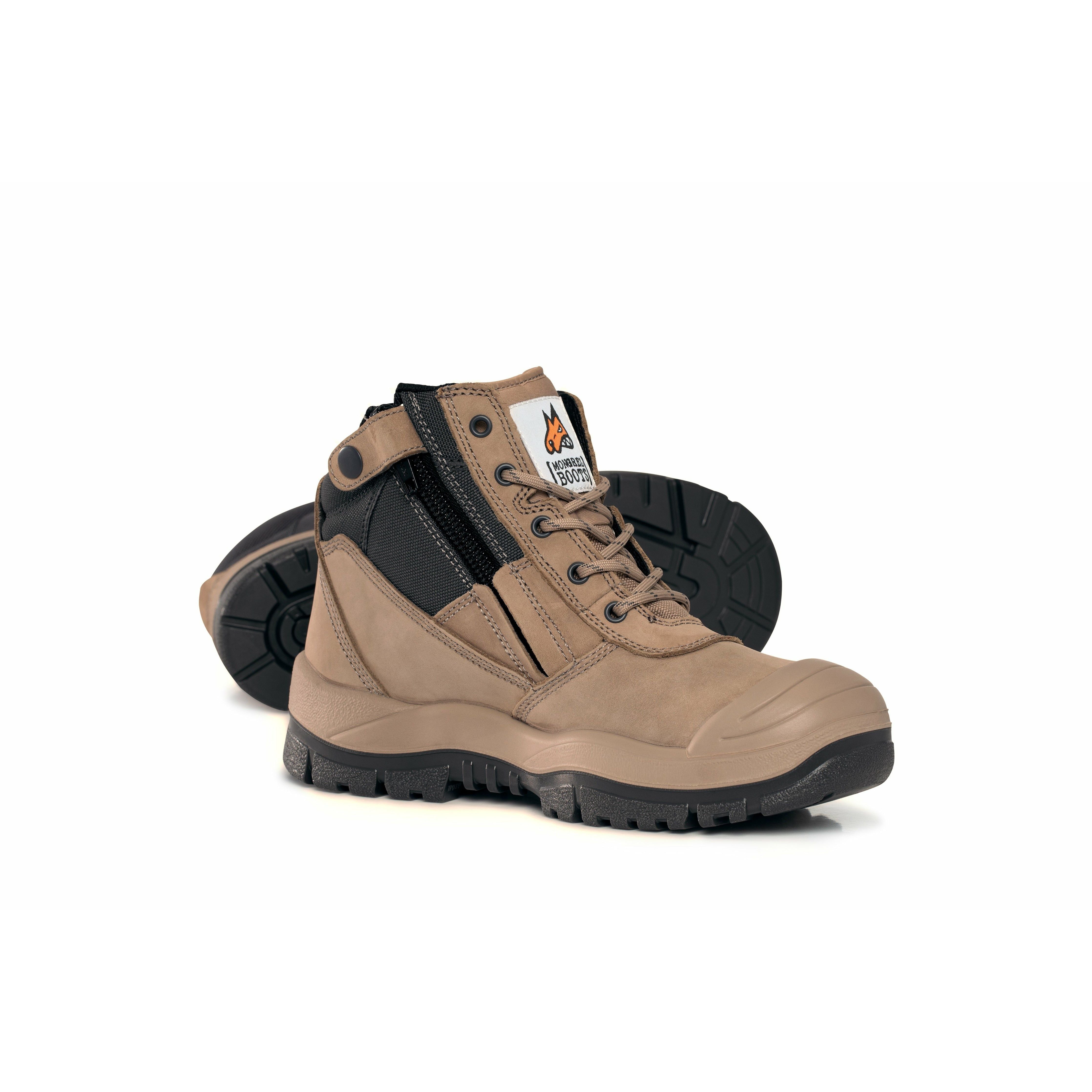 Mongrel Scuff Cap Zip Safety Work Boots Online Australia